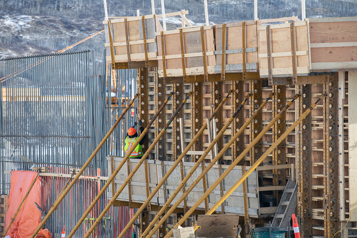 Dam construction 2021 | Site C
